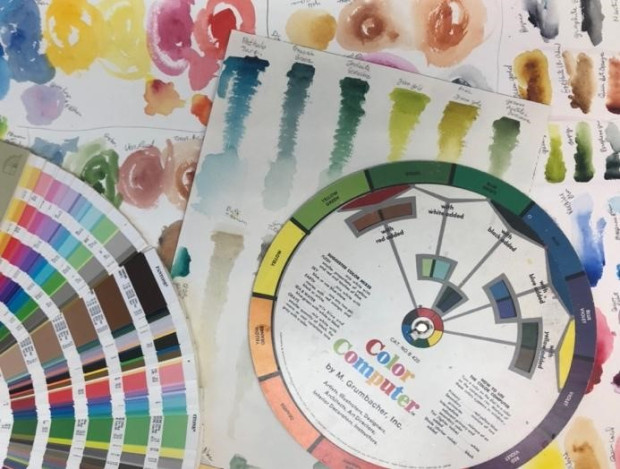 Zoom Color Mixing Painting Workshop | View Arts Center