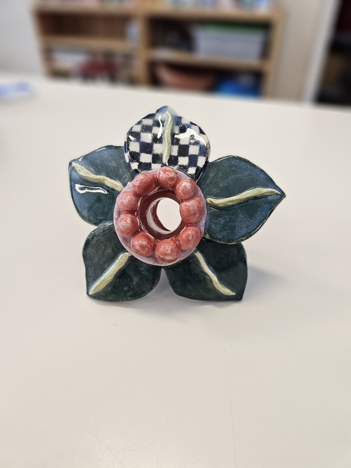 Ceramic Leaves & Flower Beads for Bead Pole | View Arts Center